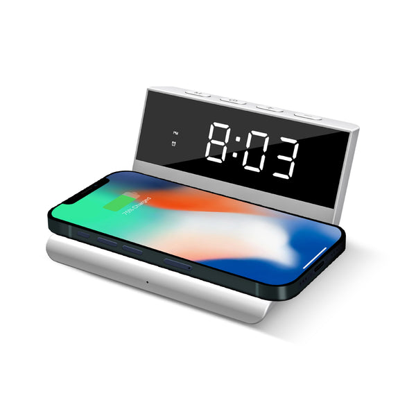 Brookstone 10W Wireless Charging Digital Alarm Clock – Gabba Goods